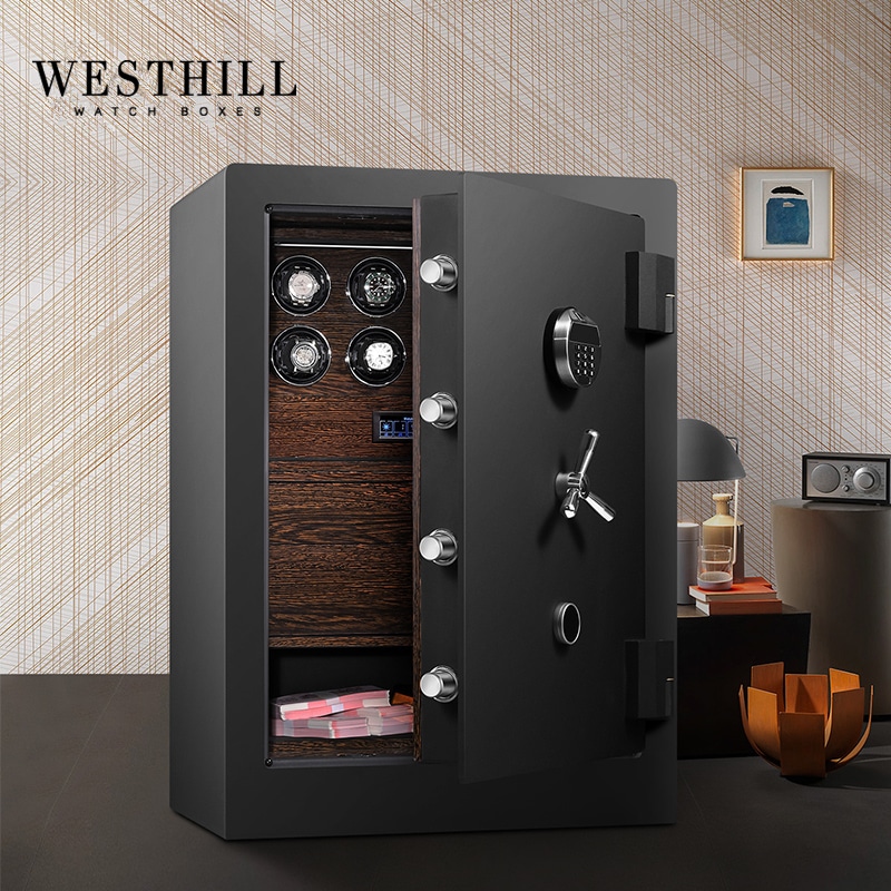 Walnut Westhill Elite Watch Safe - M