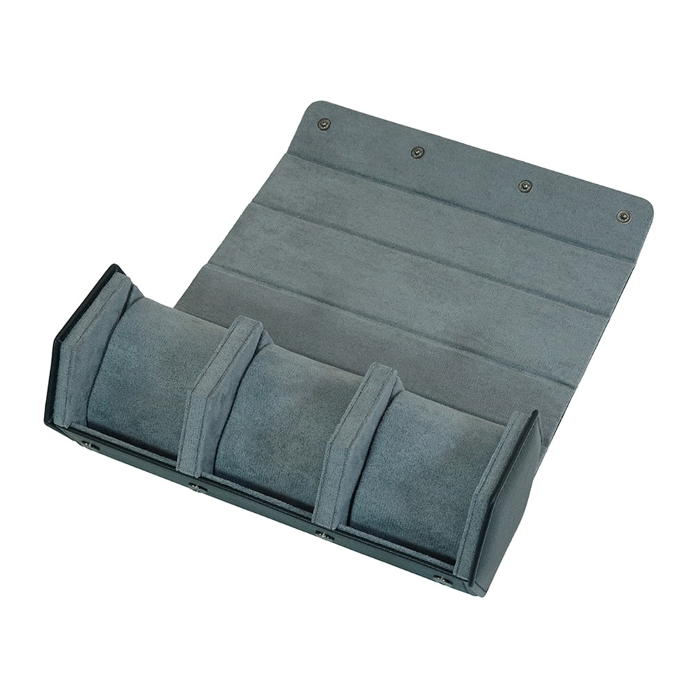 Grey Travel Watch Case by Westhill Watch Boxes